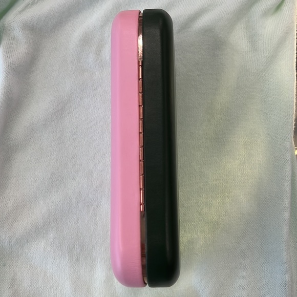 kate spade | Accessories | Kade Spade Pinkgreen Hard Glasses Case Brand ...